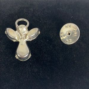 Unknown | Jewelry | Angel Brooch Pin Reflective Stone | Poshmark